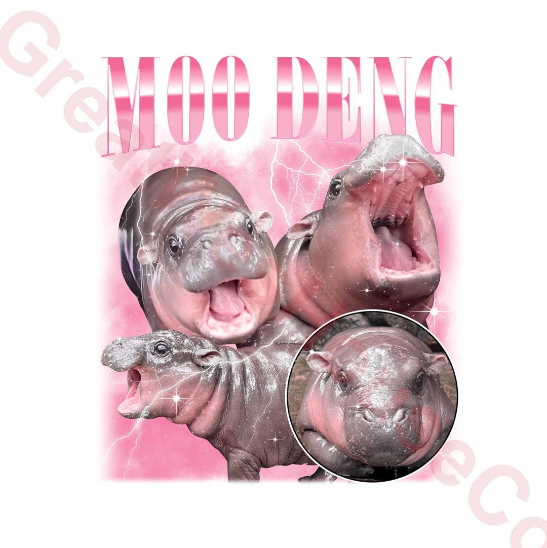 Moo Deng Meme Png Funny, I Love Moo Deng File, Moo Deng Fan Club Pngs ...