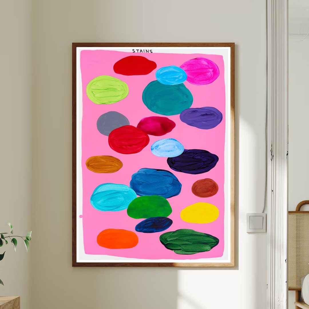 Stains Poster, David Shrigley Stains Art Funny Quotes Print - Etsy