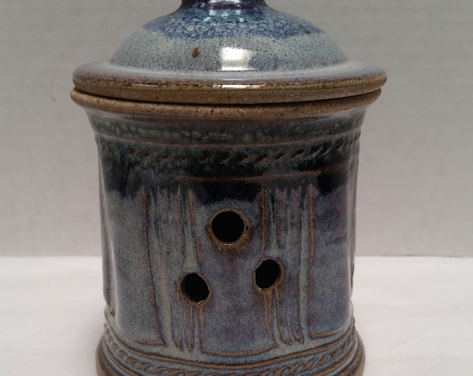 Garlic Keeper, Handmade Stoneware, Garlic Jar, Garlic Storage - Etsy