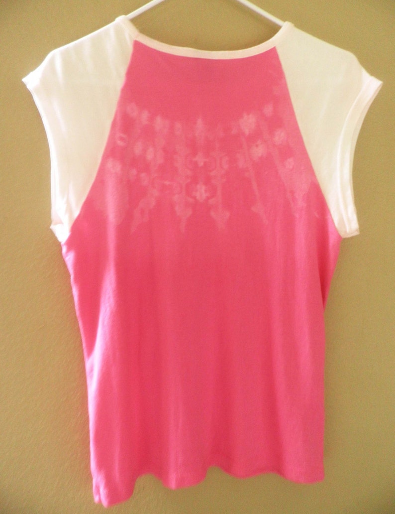 Muted TYE-DYE T-shirt Pinks and White Women's Size XL - Etsy