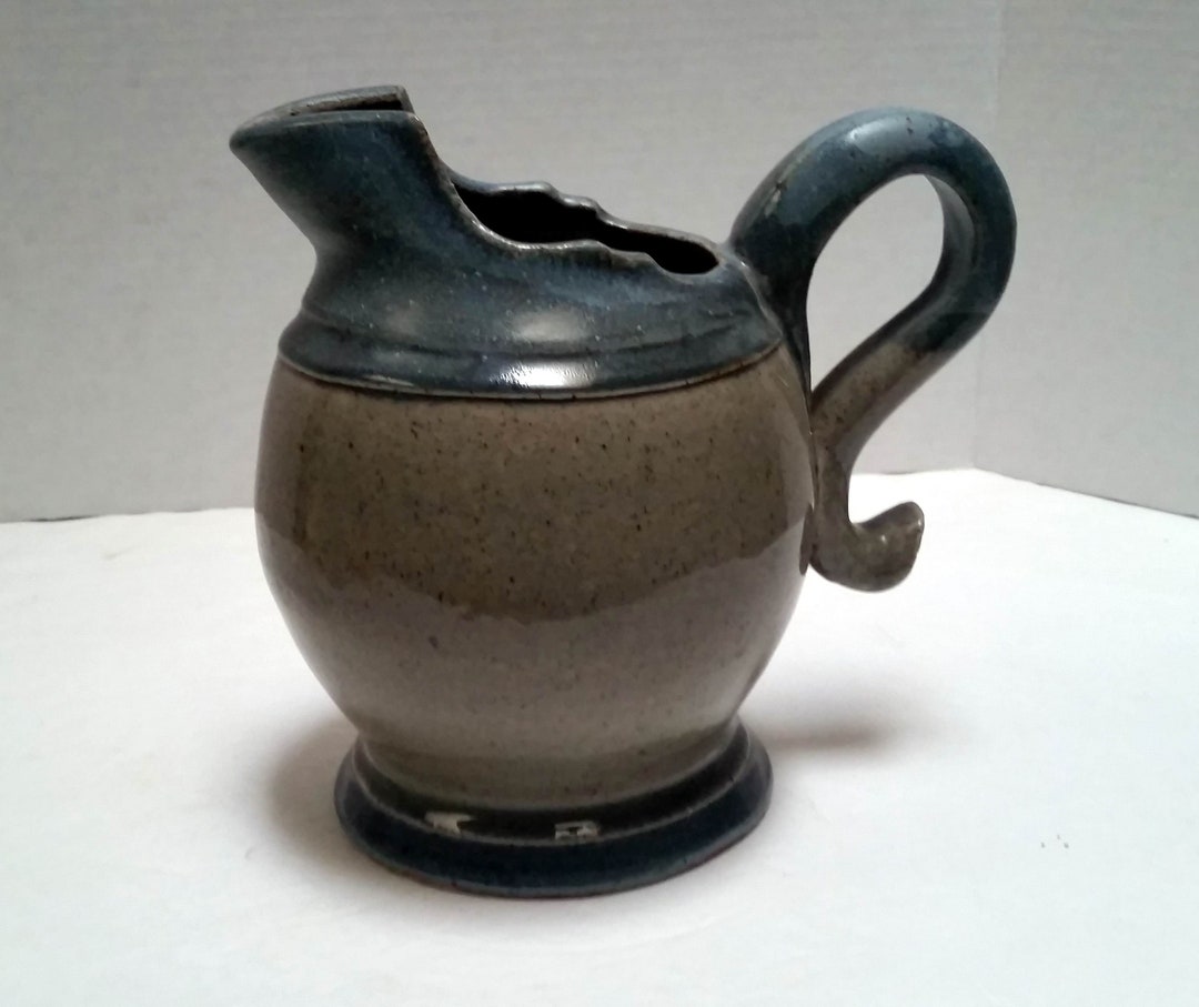 Big Round PITCHER High Fired Ceramic Handmade - Etsy