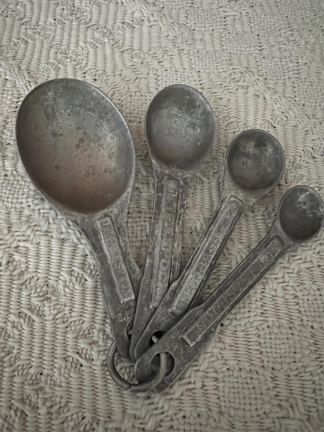 Vintage Measuring Spoons Aluminum - Etsy