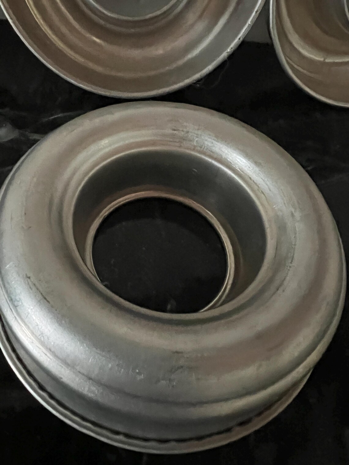 Vintage MINI Bundt Baking Pans Donuts - Aluminum Tin 1950s ! - Etsy