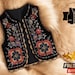 Women’s Sleeveless Waistcoat | Boho Embroidered Vest | Vintage Style ...