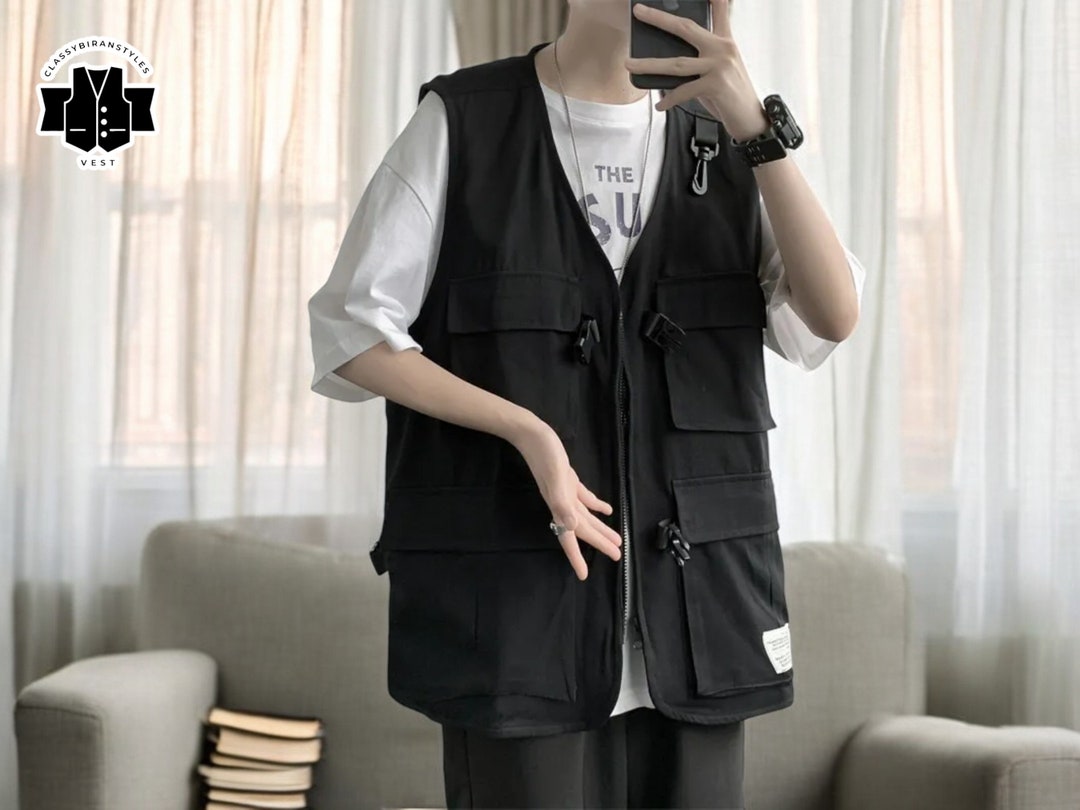 Cargo Multi-pocket Vest | Men's Fashionable Clothing | Stylish ...