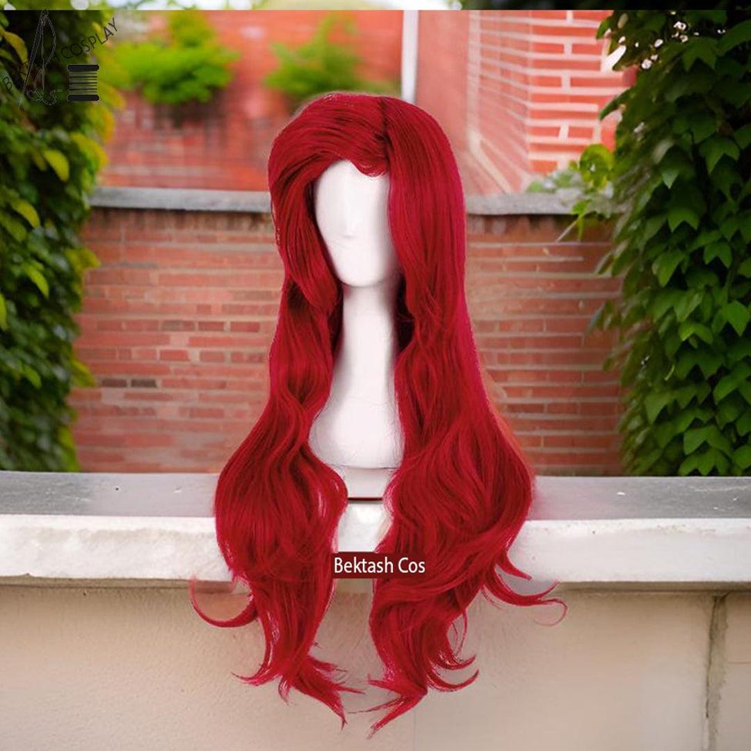 Mermaid Ariel the Princess, Cosplay Wig, Anime, Character Wig - Etsy