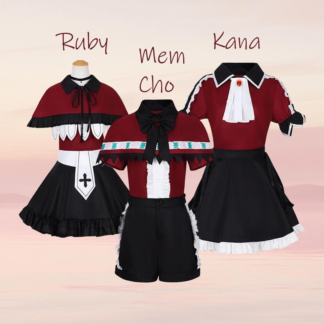 Ruby, Mem, Kana Cosplay Costume, Perfect for Cosplay Events - Etsy