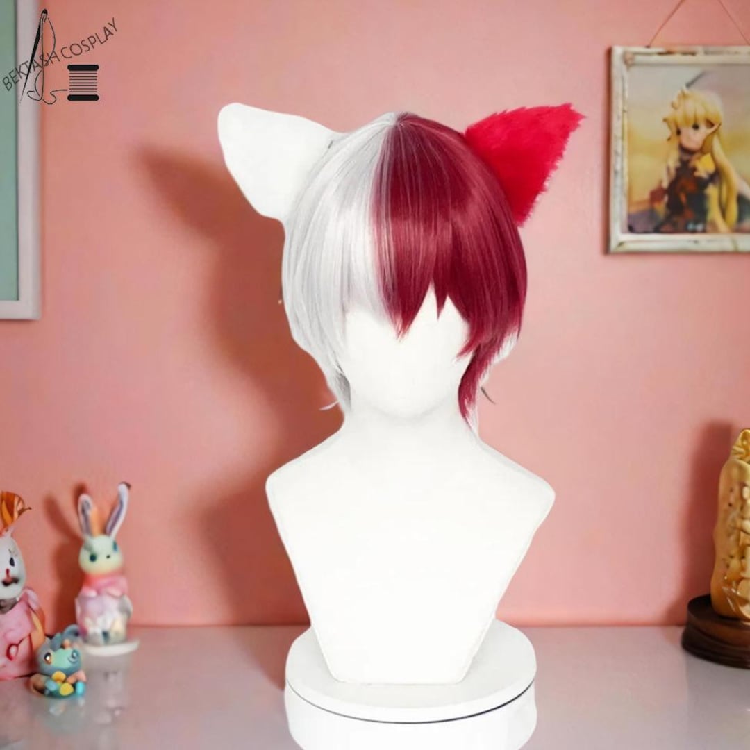Shoto-todoroki, Cosplay Wig, Anime, Character Wig - Etsy