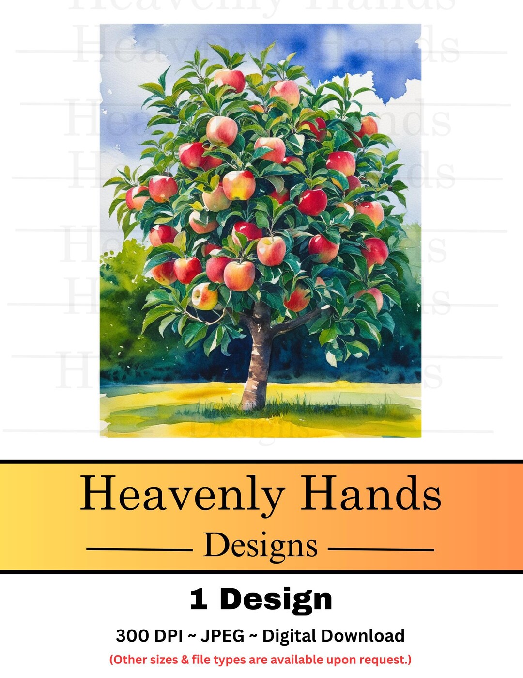 Fruit of the Spirit | Apple Tree | Printable Christian Wall Art ...