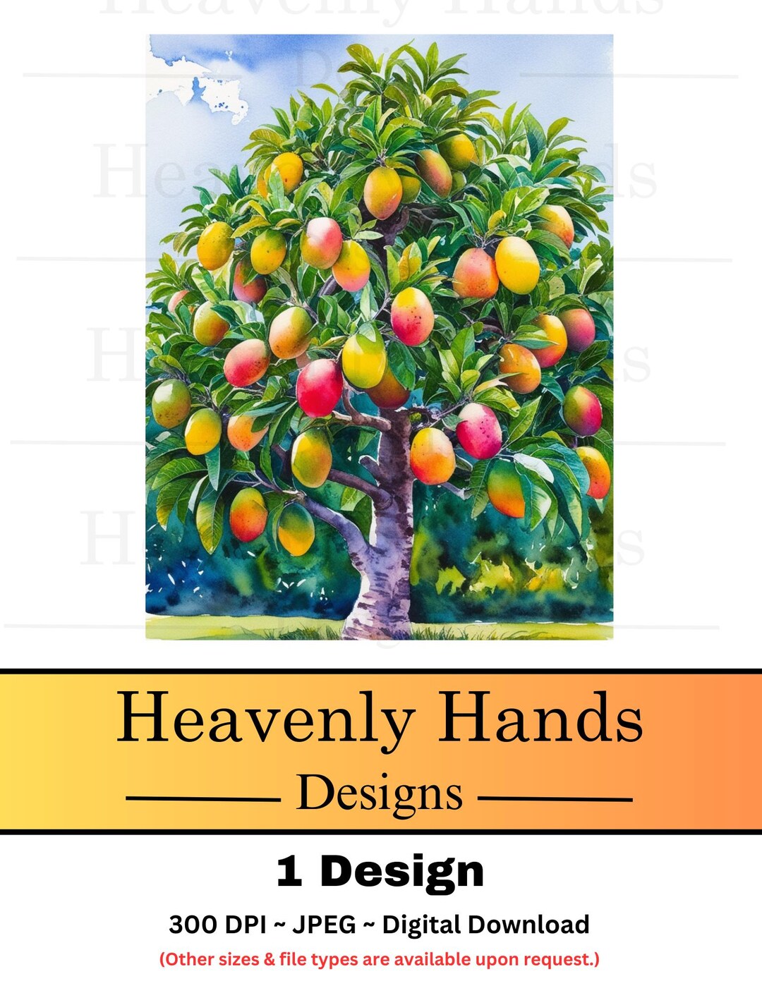 Fruit of the Spirit | Mango Tree | Printable Christian Wall Art ...