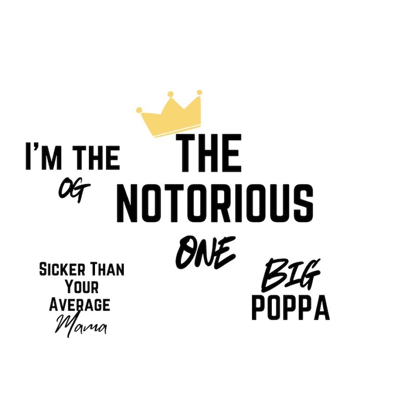 Notorious One Birthday Bundle, First Birthday Theme - Etsy