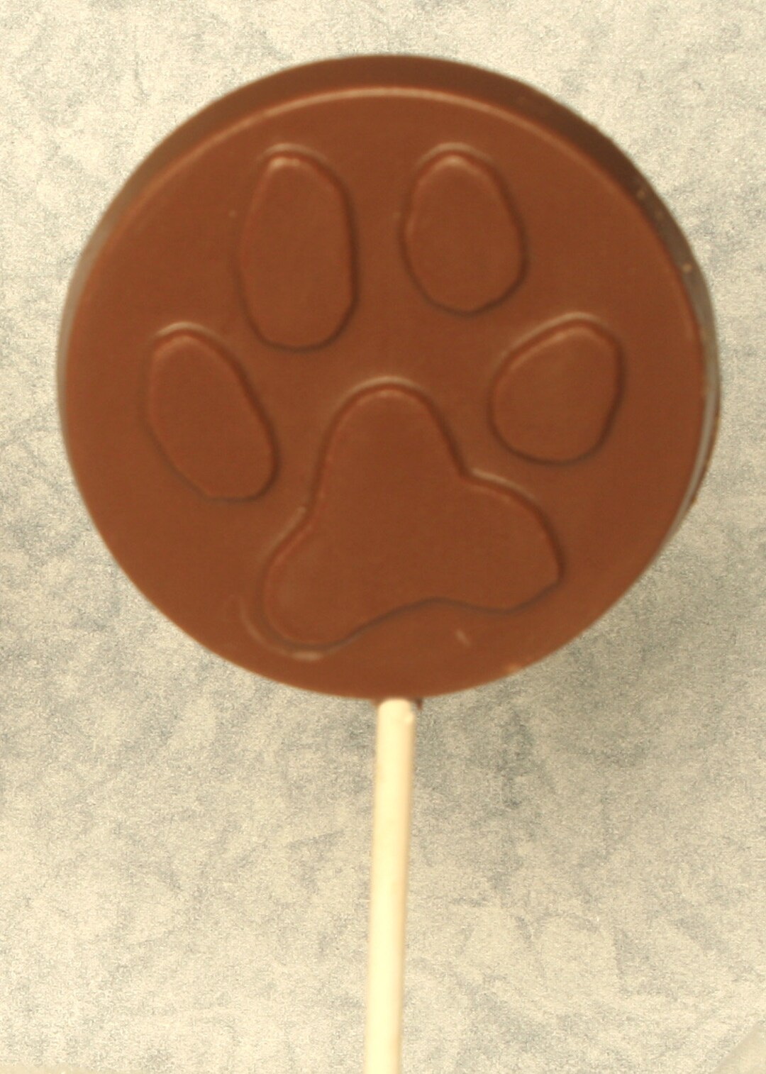 Chocolate Dog Paw Print - Etsy