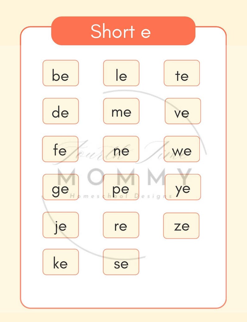 Blending CV Sounds - Reading Practice Packet - Etsy