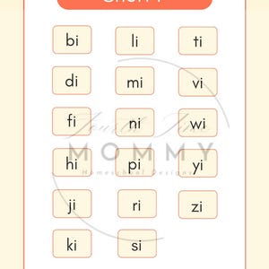 Blending CV Sounds - Reading Practice Packet - Etsy