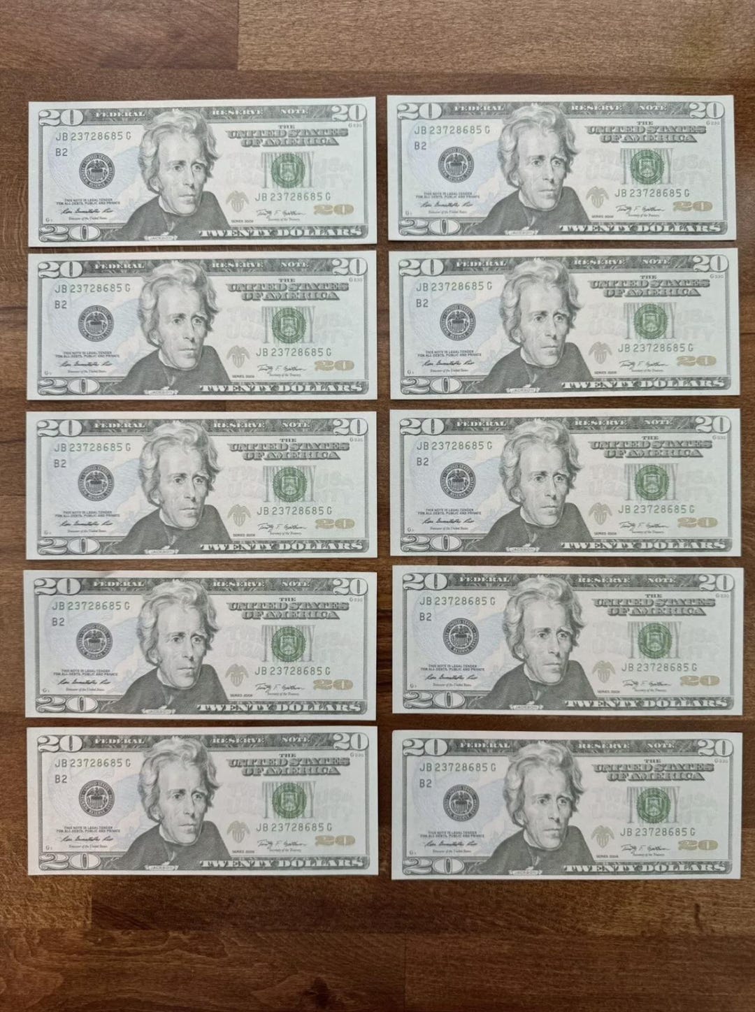 BEST Movie Prop Music Magic Fake Replica Money Bills QTY10200 Twenty ...