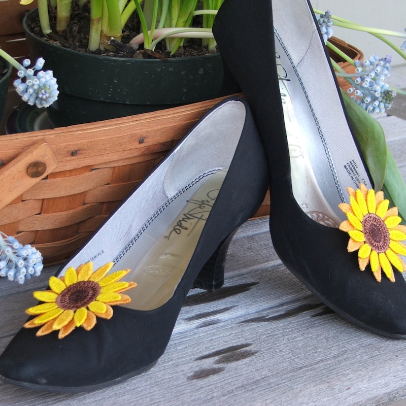 Sunflower Shoes - Etsy UK