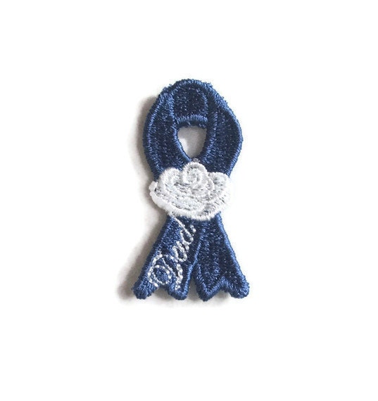 Memorial Cancer Ribbon Pin Choose Your Color, Relay for Life MADE TO ...