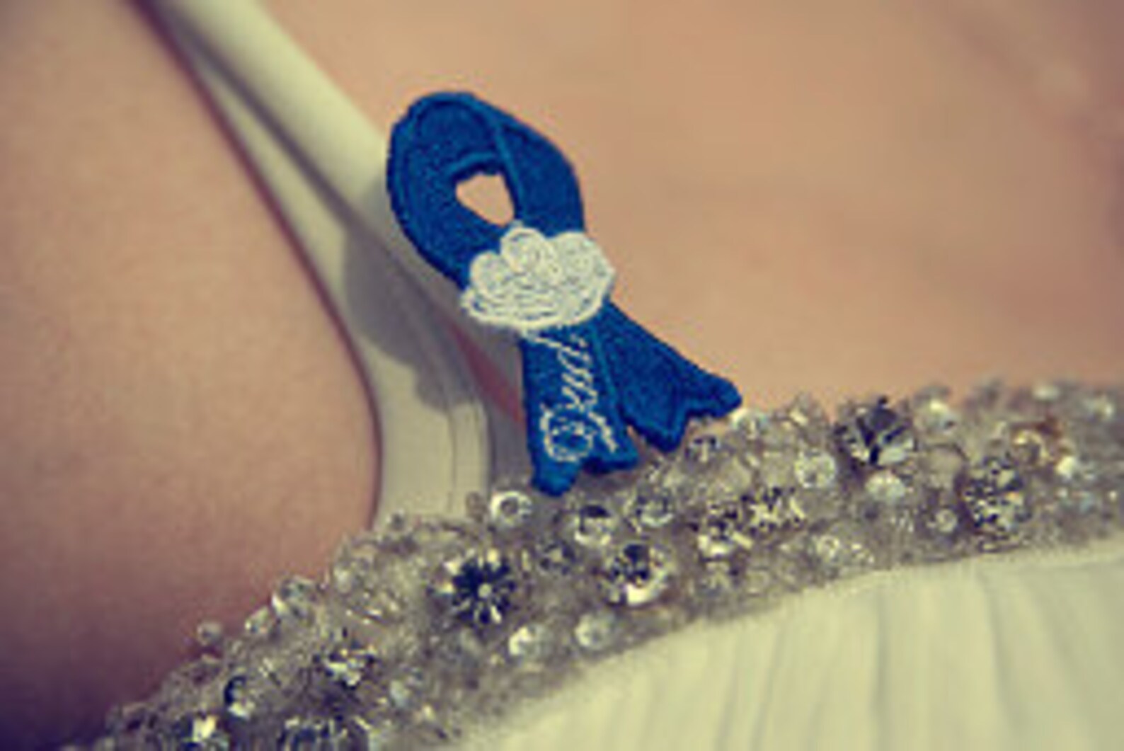 Memorial Cancer Ribbon Pin Choose Your Color, Relay for Life MADE TO ...