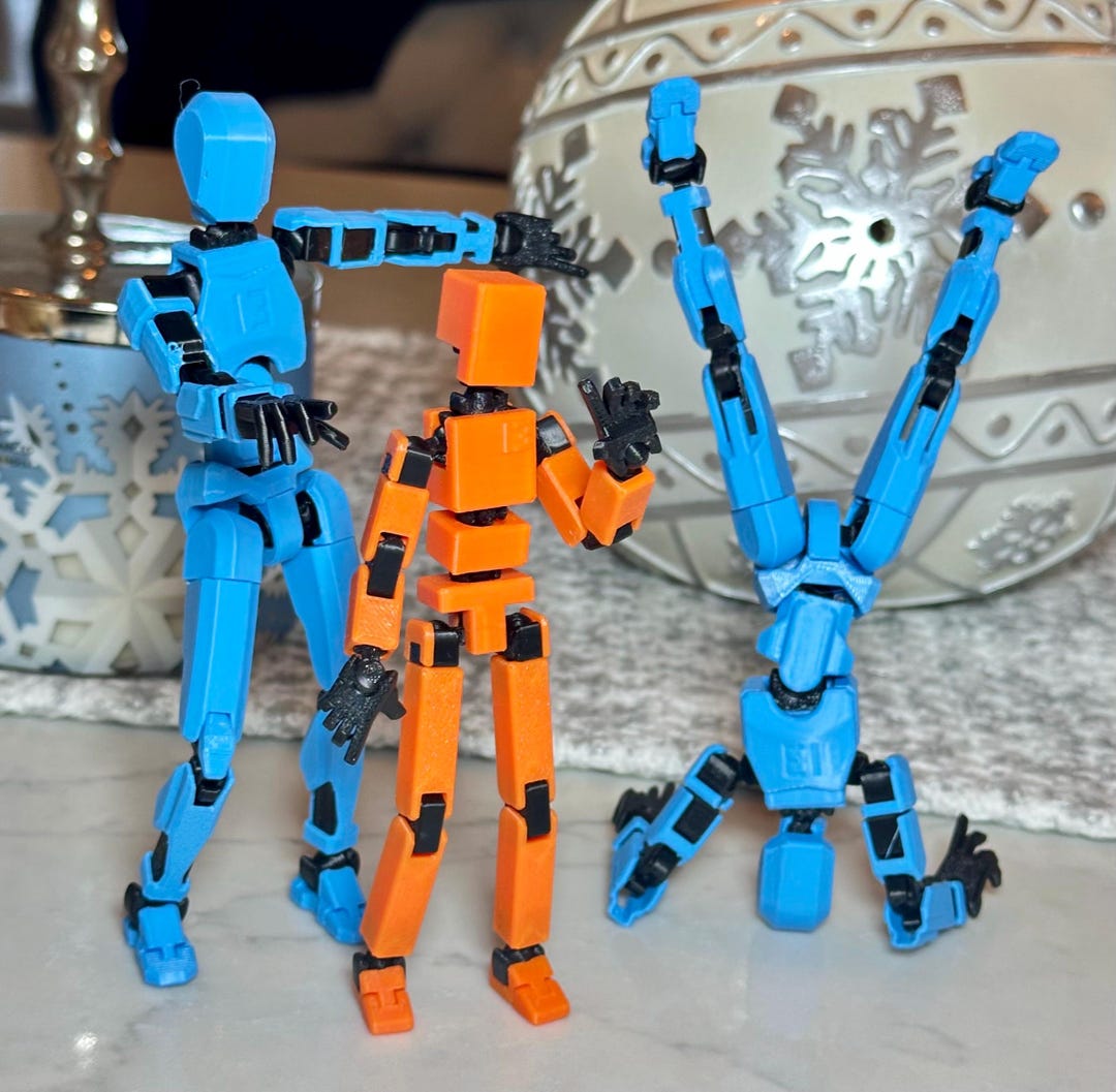 Dummy 13 Articulated Action Figure King Size! 125% Bigger! | 3D Printed ...