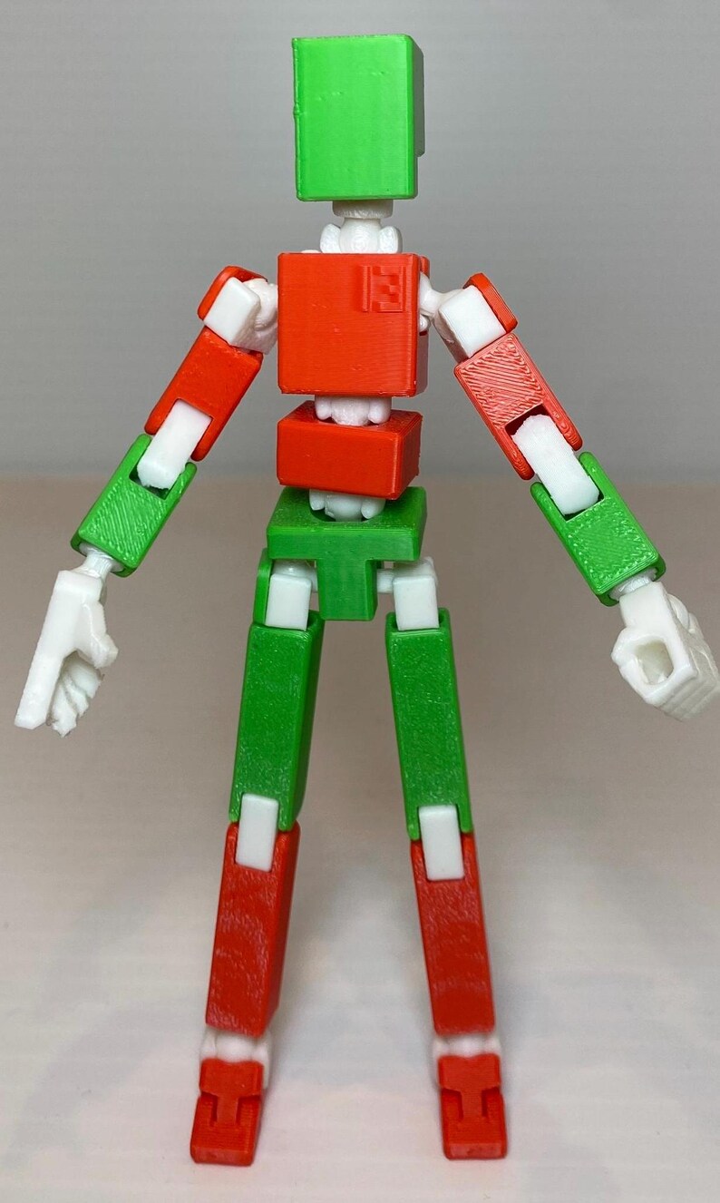 Easy 13 Articulated Action Figure 3D Printed Poseable Custom Toy - Etsy