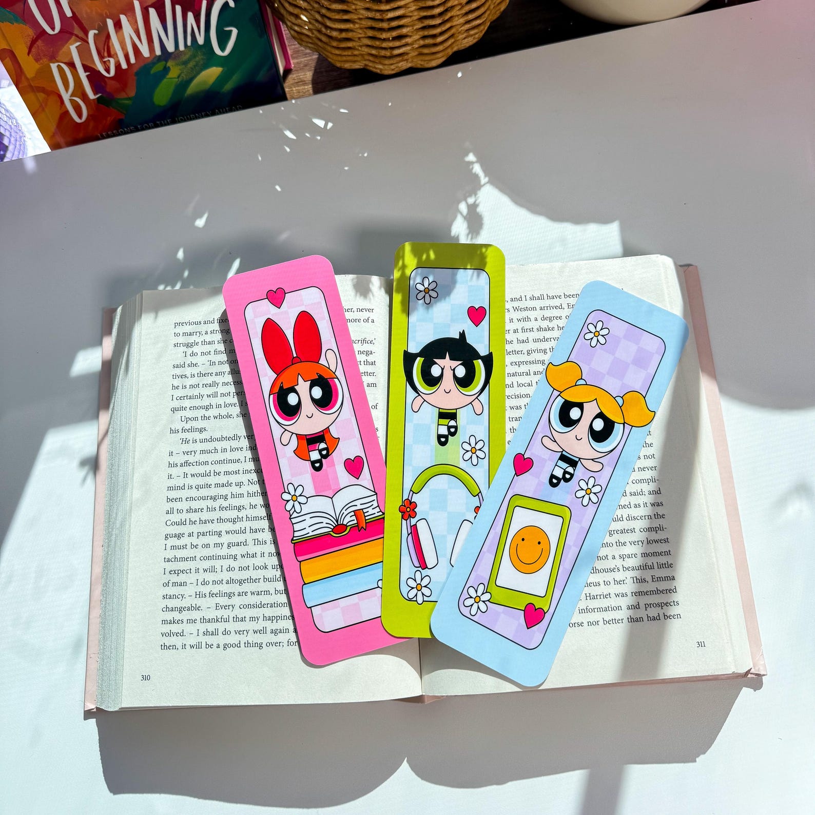 Powerpuff Girls Bookmark Set | Cartoon Bookmarks | Blossom, Bubbles ...