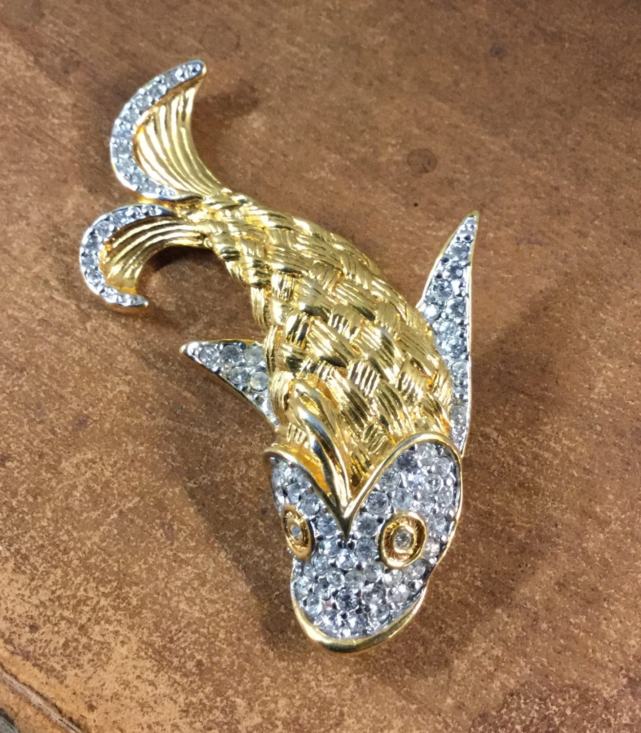 Signed BUTLER Highly Detailed Figural Fish Brooch Pin - Etsy