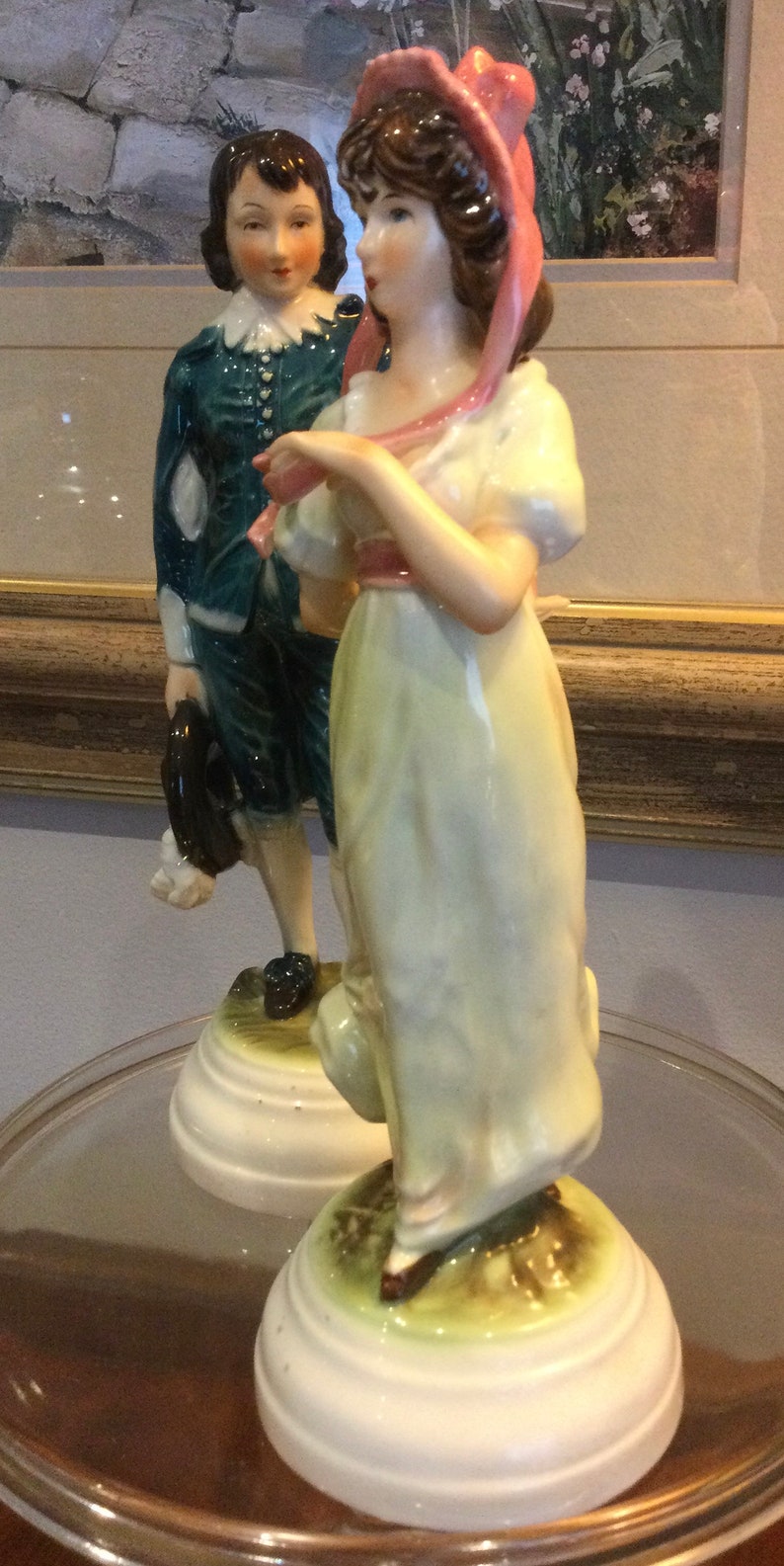 Signed GOEBEL WEST GERMANY Pinky and Blue Boy Porcelain China - Etsy