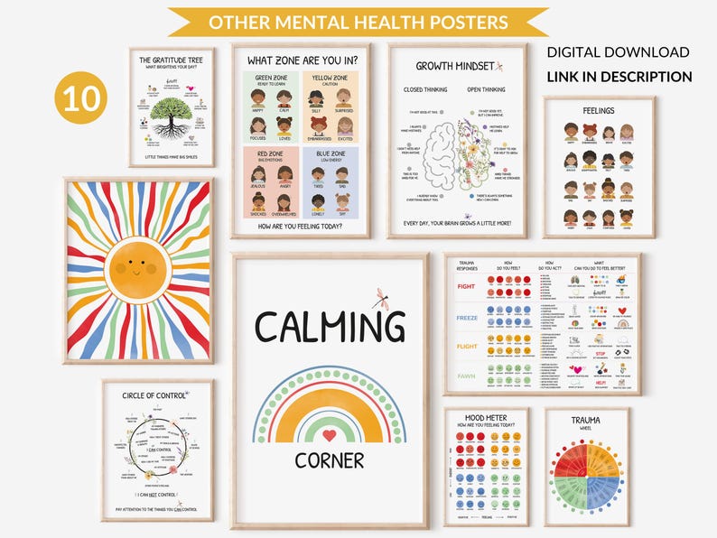Spanish Calming Corner Poster, Rincón De La Calma, Montessori Classroom ...