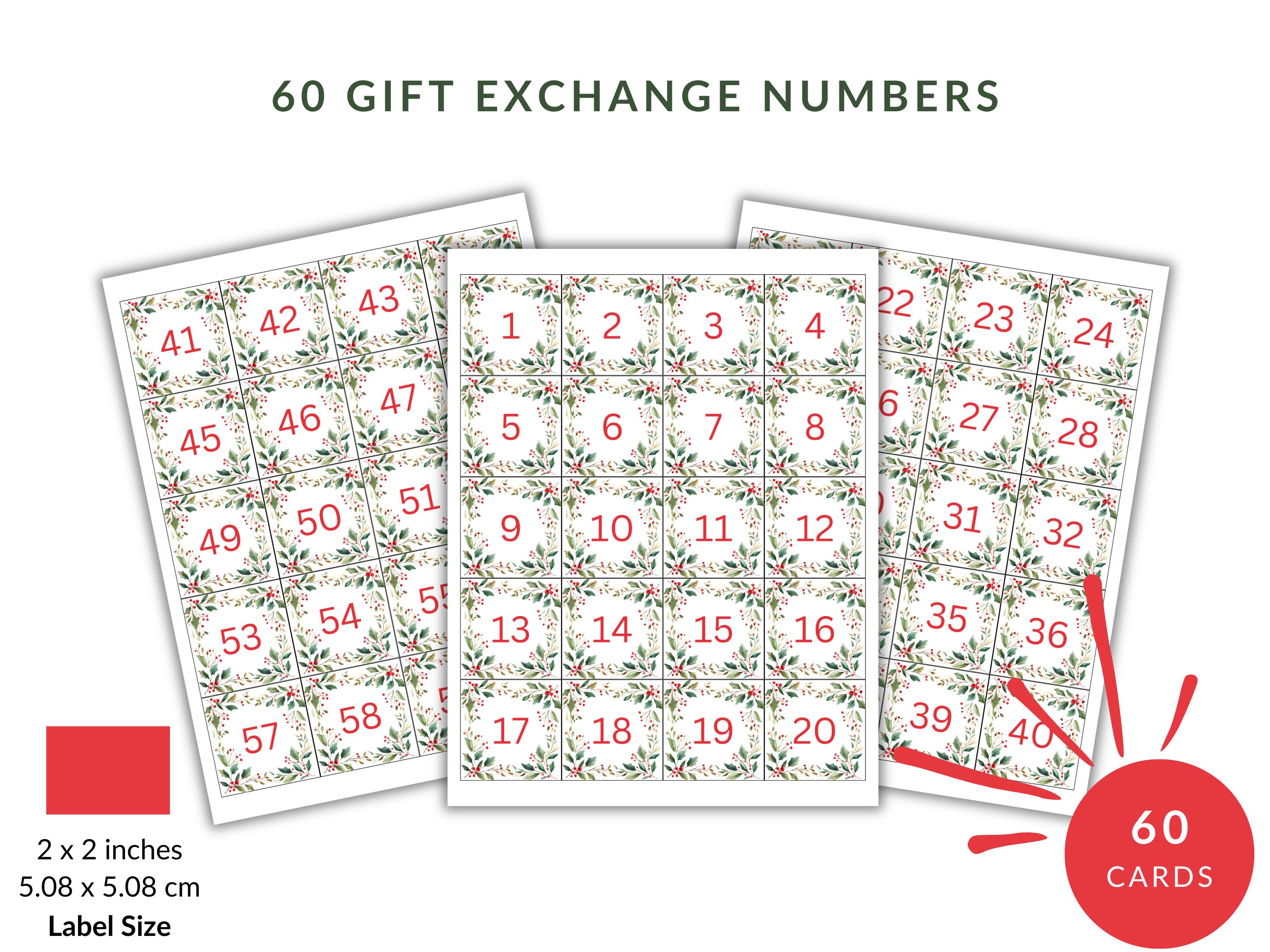 White Elephant Numbers, Work Party Games, Holiday Family Feud, NYE ...