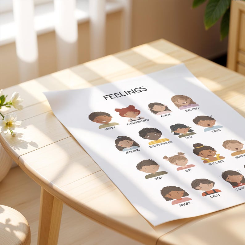 Coping Skills Poster Set of 6, Mental Health Bundle, Calming Corner ...