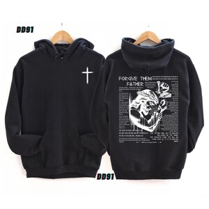 Forgive Them Father Hoodie - Etsy