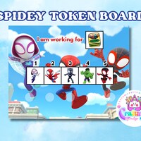 Mario Token Board - Etsy