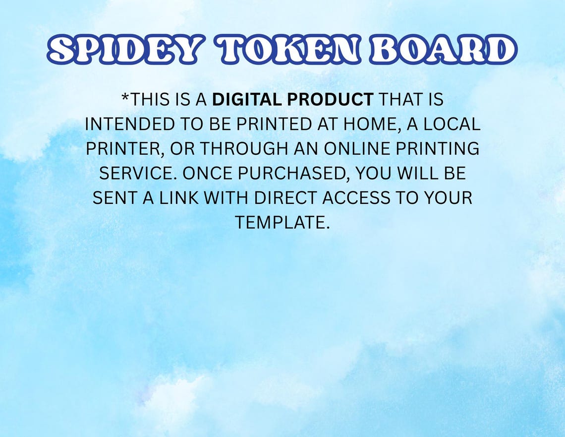 Spidey Amazing Friends Token Board Behavior Chart, Incentives Spiderman ...