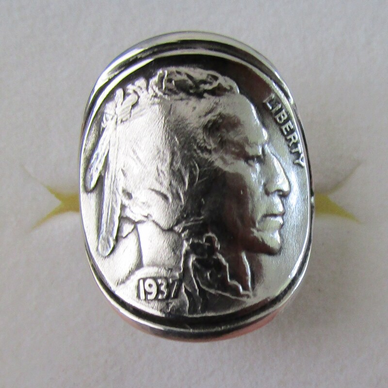 Buffalo Coin Ring - Etsy