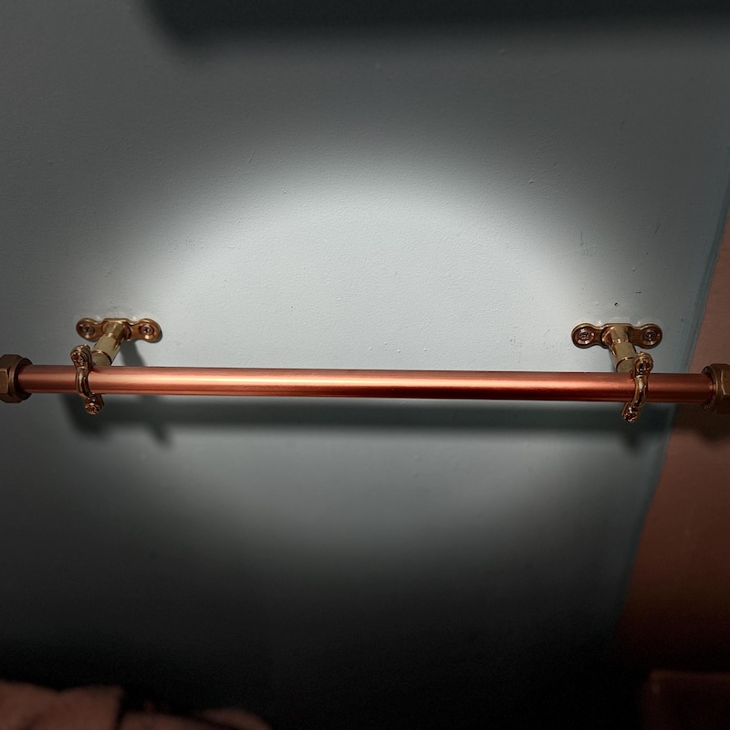 Copper Towel Rack - Etsy