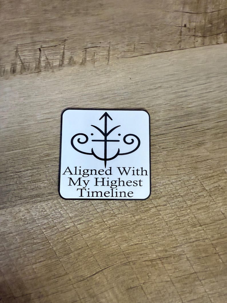 Sigil Sticker- Timeline Alignment | Highest Path Energy Activation - Etsy