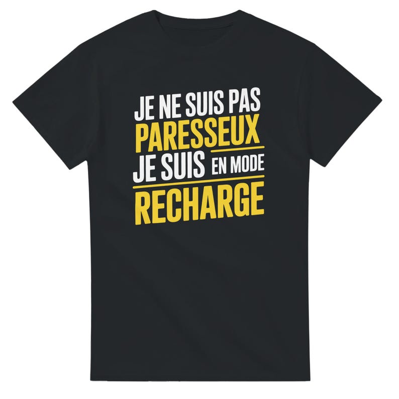 Funny T-shirt - I'm Not Lazy, I'm in Recharge Mode - Etsy