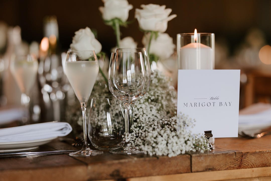 Minimalist Wedding Table Name Sign Template INSTANT DOWNLOAD Modern ...