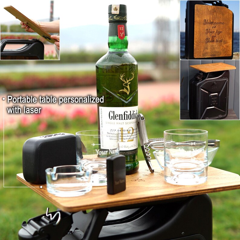 Custom Steel Jerry Can Minibar, Handmade Whiskey Concept, Wall Hang ...