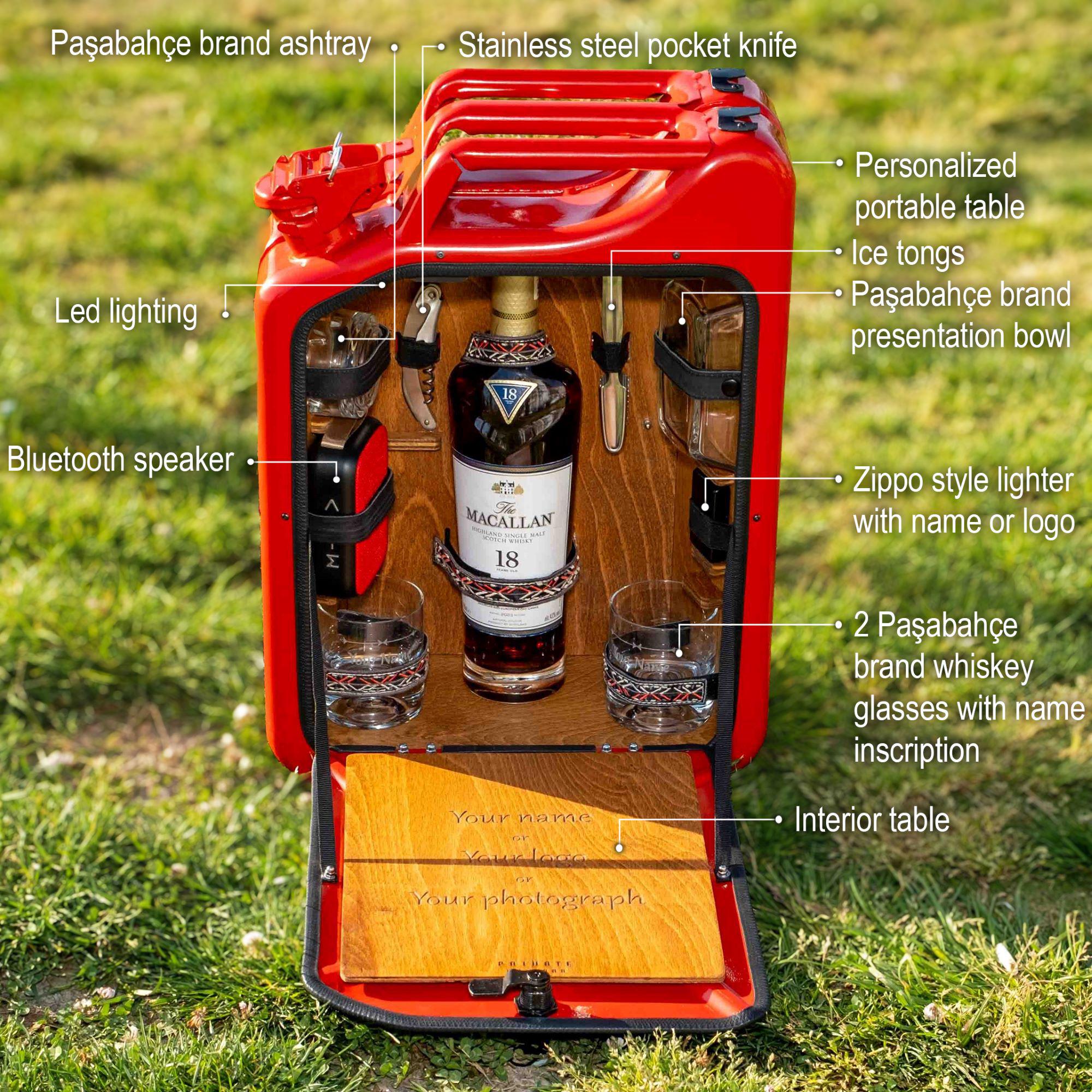Custom Steel Jerry Can Minibar, Handmade Whiskey Concept, Wall Hang ...