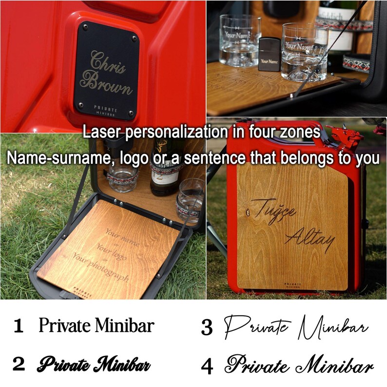 Custom Steel Jerry Can Minibar, Handmade Whiskey Concept, Wall Hang ...