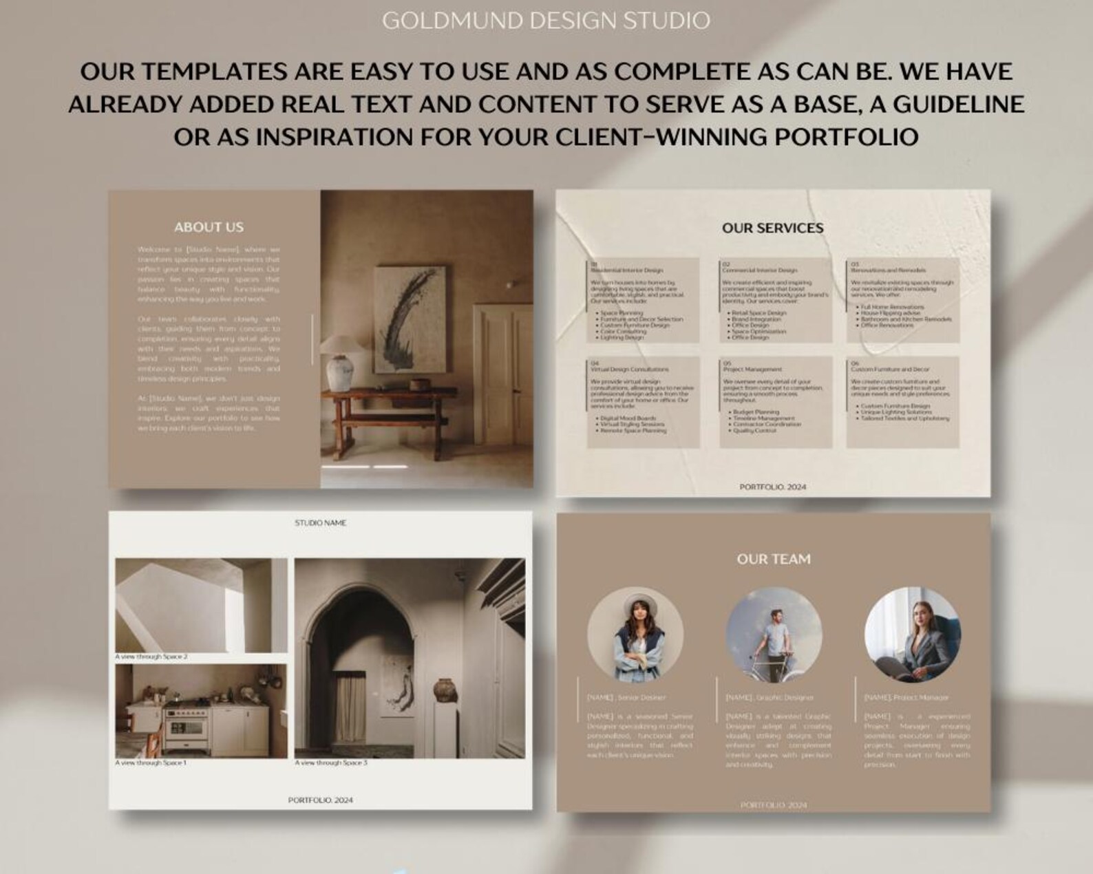 Interior Design Portfolio, Client Presentation & Portfolio Design ...