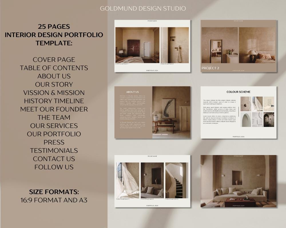 Interior Design Portfolio, Client Presentation & Portfolio Design ...