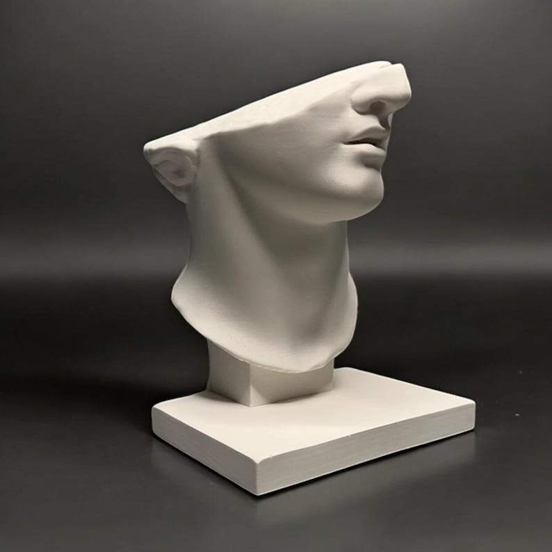 Fragmentary Colossal Head of a Youth Statue | Ancient Greek Figurine ...