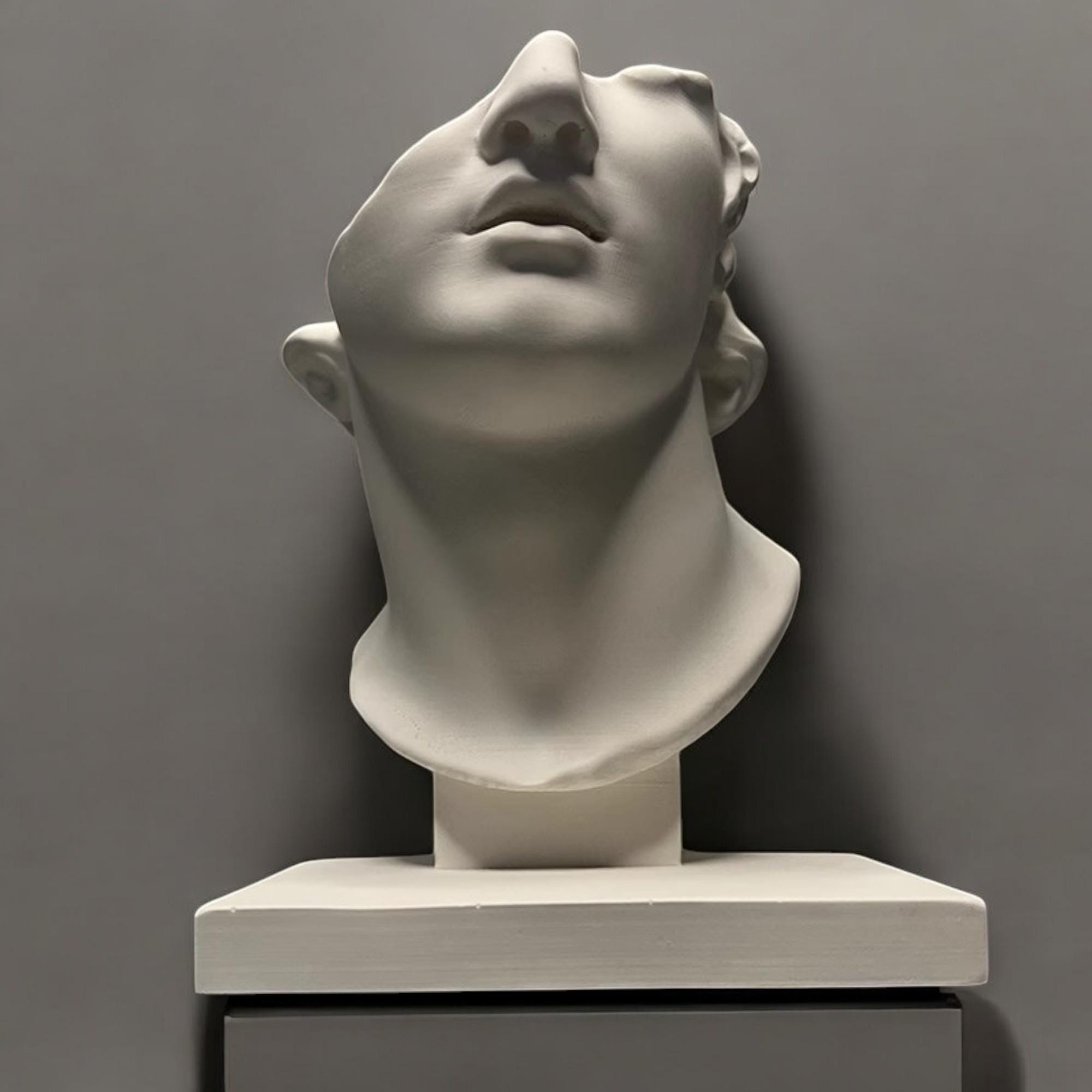 Fragmentary Colossal Head of a Youth Statue | Ancient Greek Figurine ...