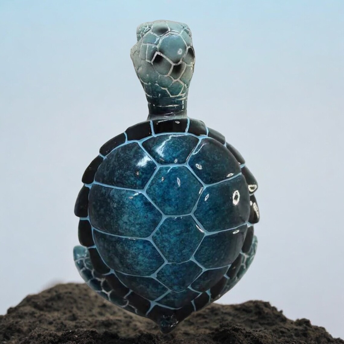Zen Meditating Turtle Statue - Calming Anti-anxiety Decor | Peaceful ...