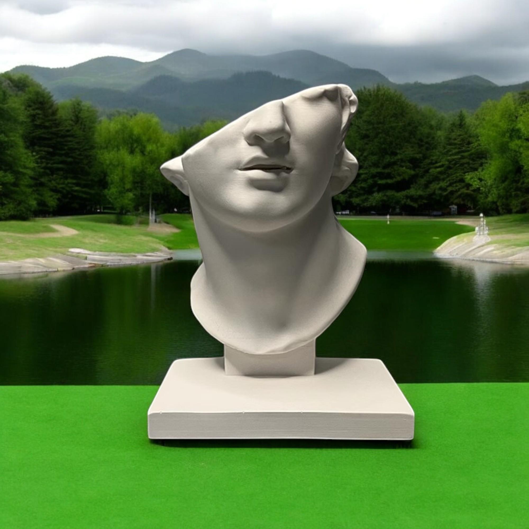 Fragmentary Colossal Head of a Youth Statue | Ancient Greek Figurine ...