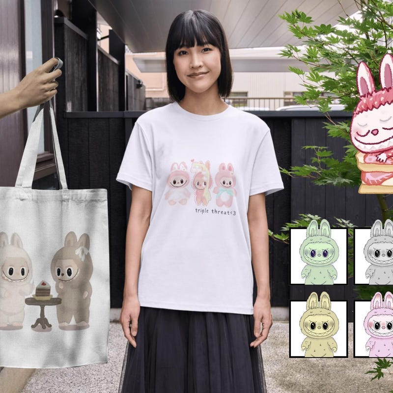 Labubu Printable - Etsy