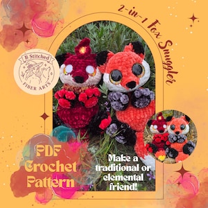 Elemental Fox Crochet Pattern - Etsy