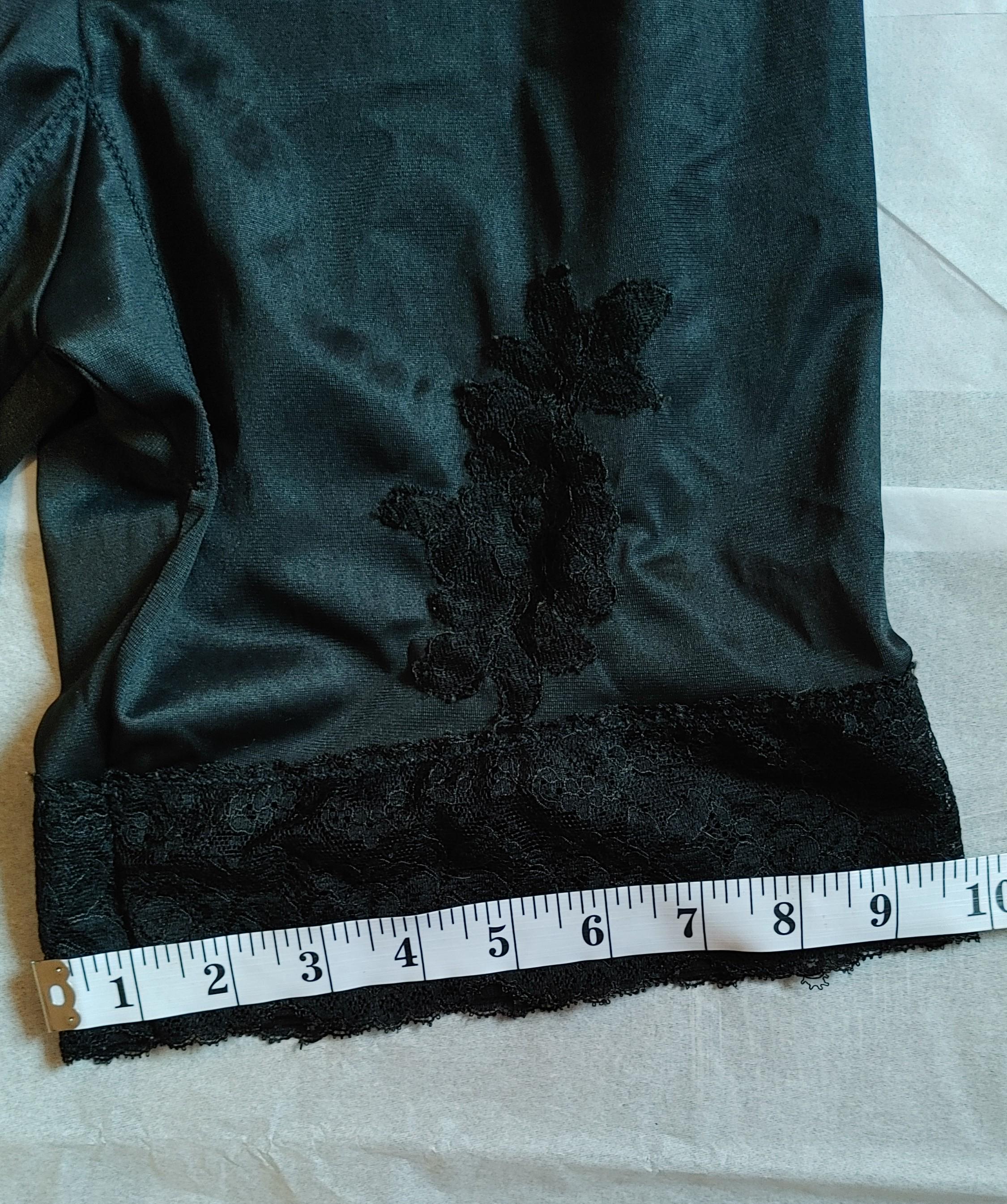 Vintage Charmode Pettipants Bloomers Black Lace Accents Size 33 - 35 ...